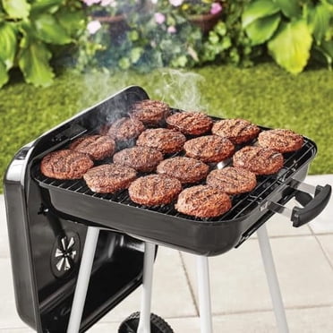 Weber 121020 Go-Anywhere Charcoal Grill,Black,14.5" H x 21" W x 12.25 ...