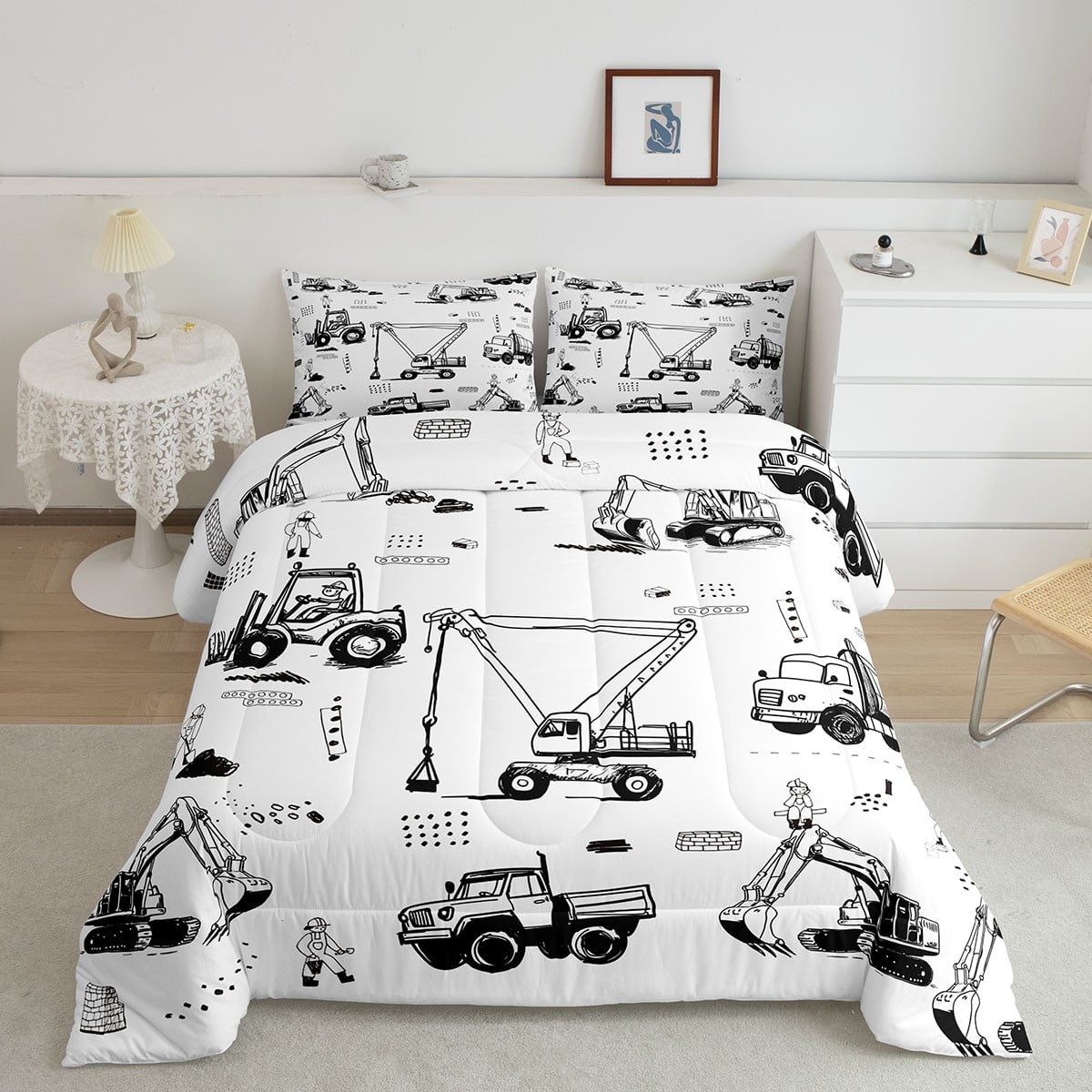 Click here for Erosebridal Construction Truck Comforter Sets Full... prices