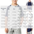Ceisia Boys Raglan Color Block Crew Neck T Shirt Short Sleeve Soft ...