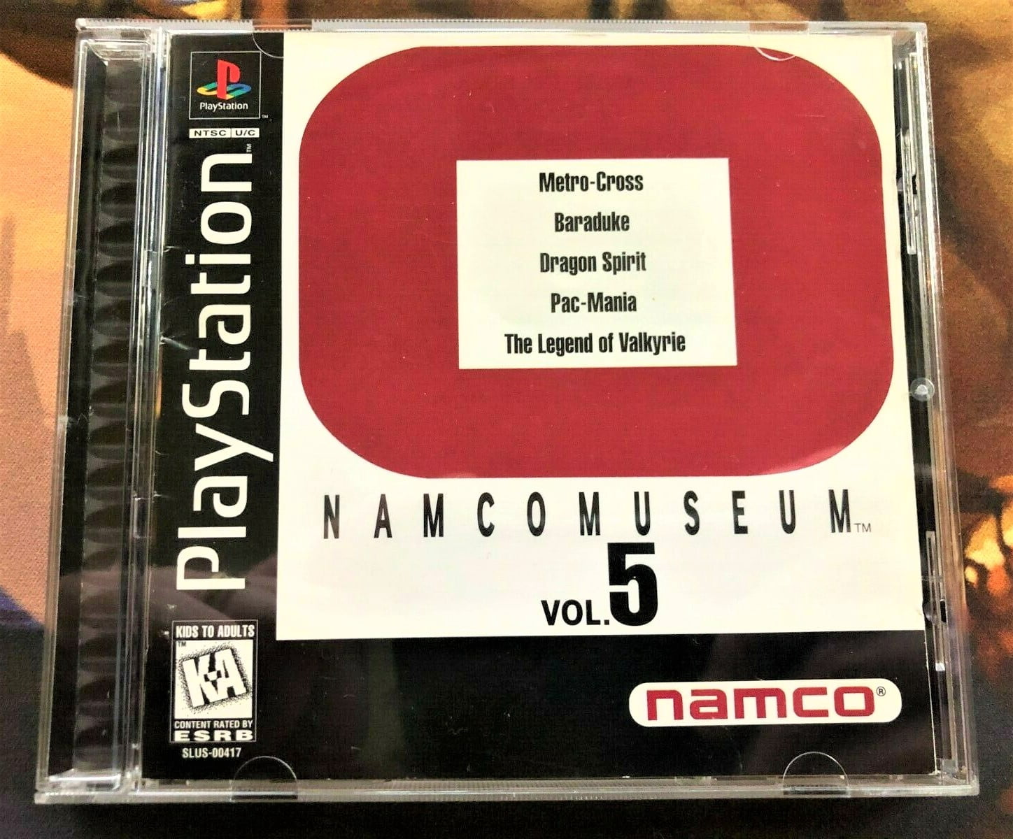 Pre-Owned Namco Museum Vol. 5 - Complete in Box, Black Label - PS1 ...