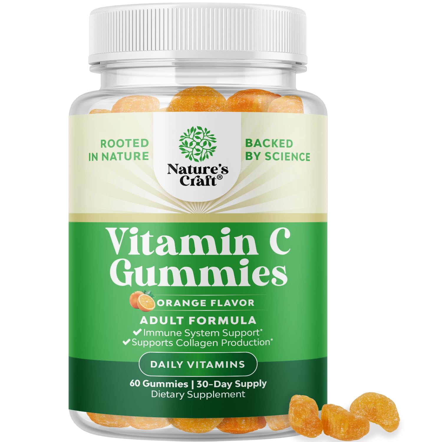 Gomitas de vitamina C Natures Craft masticables para adultos, 250 mg | Walmart en línea