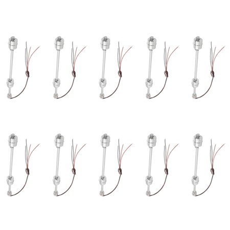 10X Water Level Sensor Balls Stainless Steel Float Switch 265mm Length ...