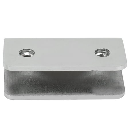 Herwey Wall Brackets Shelves Wall Bracket Rectangular Glass Fixing Clip ...