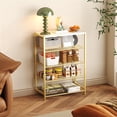 5-Tier Shoe Rack Organizer with MDF Top Board, Entryway Shoe Storage ...