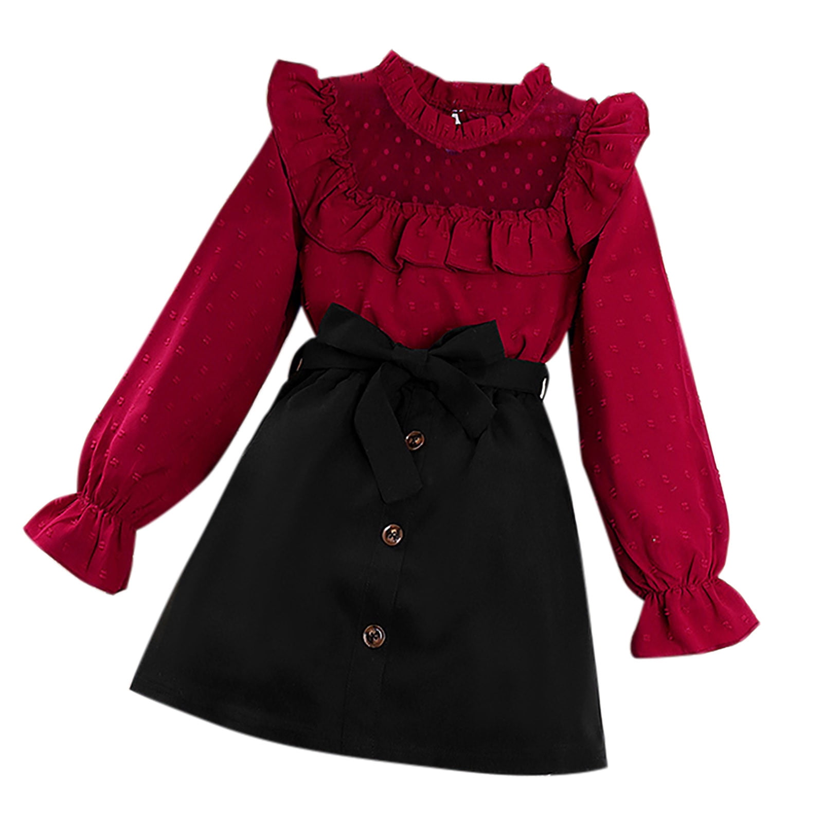 Click here for Zyoiszvq Big Girls 2 Piece Skirt Sets - Fall Peasa... prices