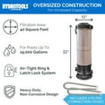 Hydrotools Extra-Flo Cartridge Pool Filter System | 40 SQ FT | For ...