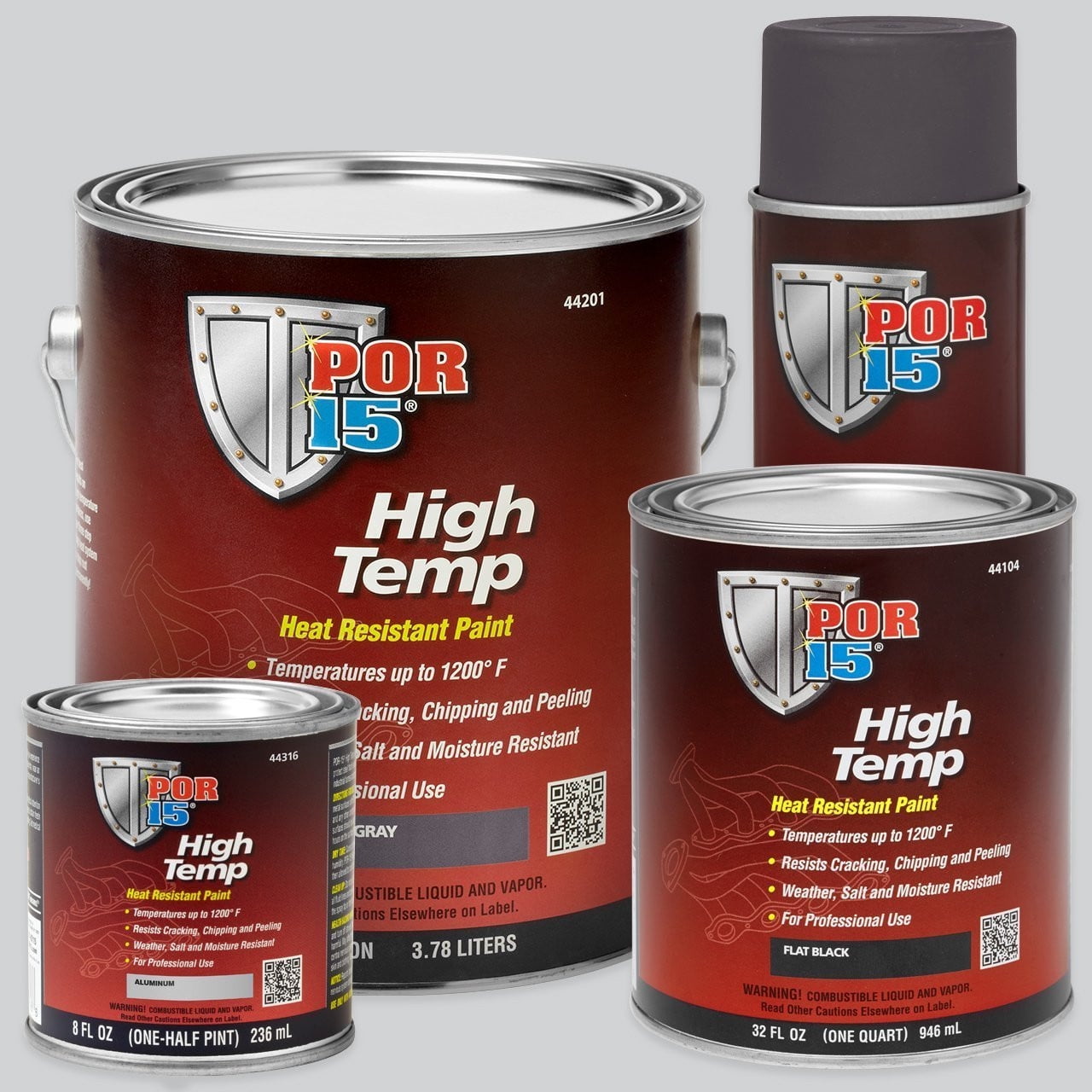 Click here for Por-15 Por 15 Paint 44304 Aluminum; Can; 1 Quart;... prices