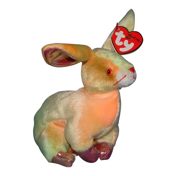 Ty Beanie Baby: Rabbit - Chinese Zodiac | Stuffed Animal | MWMT ...