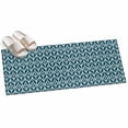 Abstract Geometric Line Style Rectangle Rug 2'x6' Modern Diamond on ...