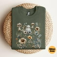 Cottagecore Ghost Mushroom T-Shirt Ghost T-Shirt Ghost Lover Light ...