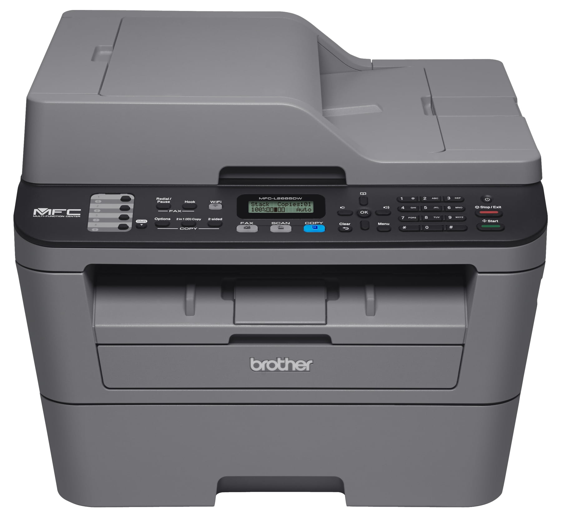 Brother Refurbished MFC L2685DW Compact All in One Monochrome Laser