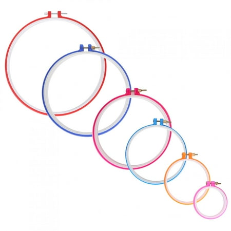 Stitch Ring, High-quality Plastic Round Embroidery Hoops Easy To ...