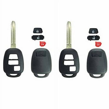 KeylessOption Keyless Entry Remote Car Key Fob Case Shell Button Pad ...