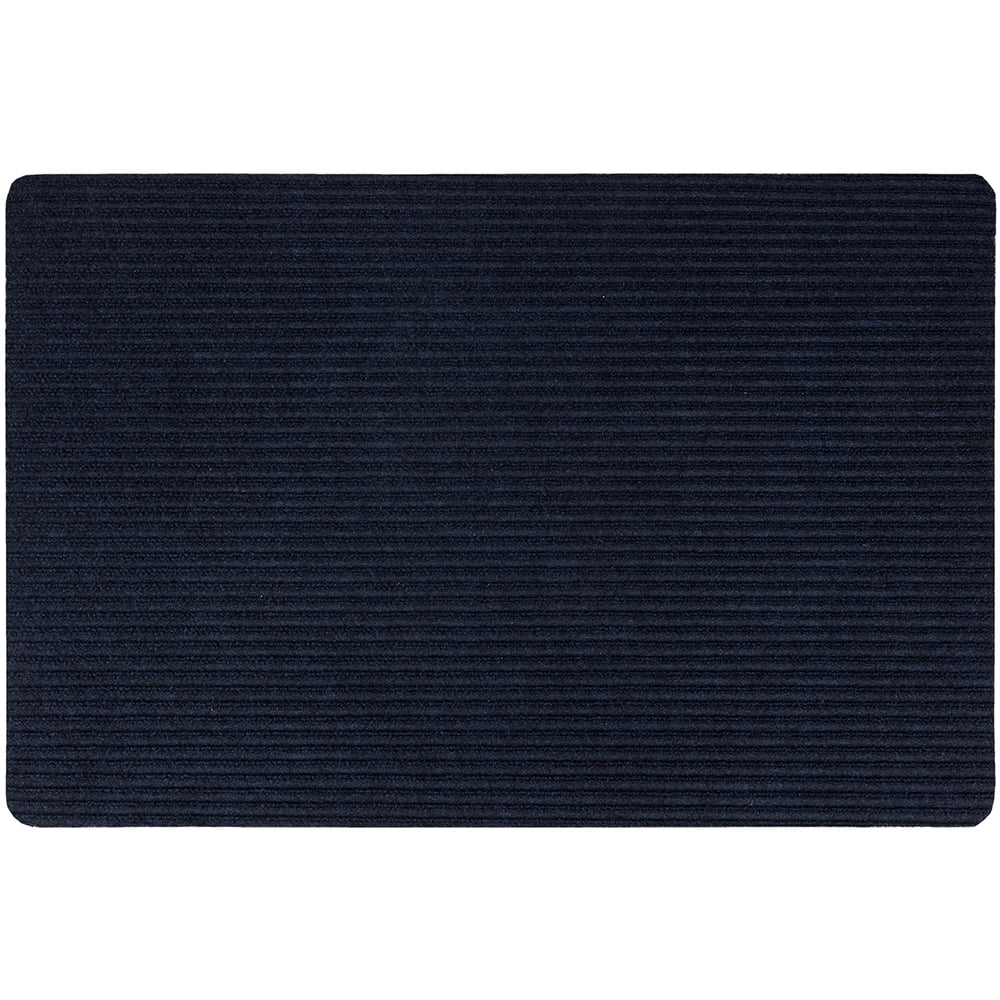 Mohawk Home All Purpose Polyester Ribbed Mat, Indigo, 2' x 3' - Walmart.com