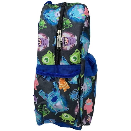 Disney - MONSTERS INC. UNIVERSITY 16" ALL OVER PRINT BACKPACK - Sulley ...