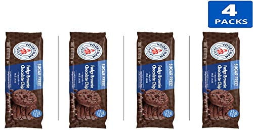 Voortman Fudge Brownie Chocolate Chip SF Cookies (Pack of 4) - Walmart ...