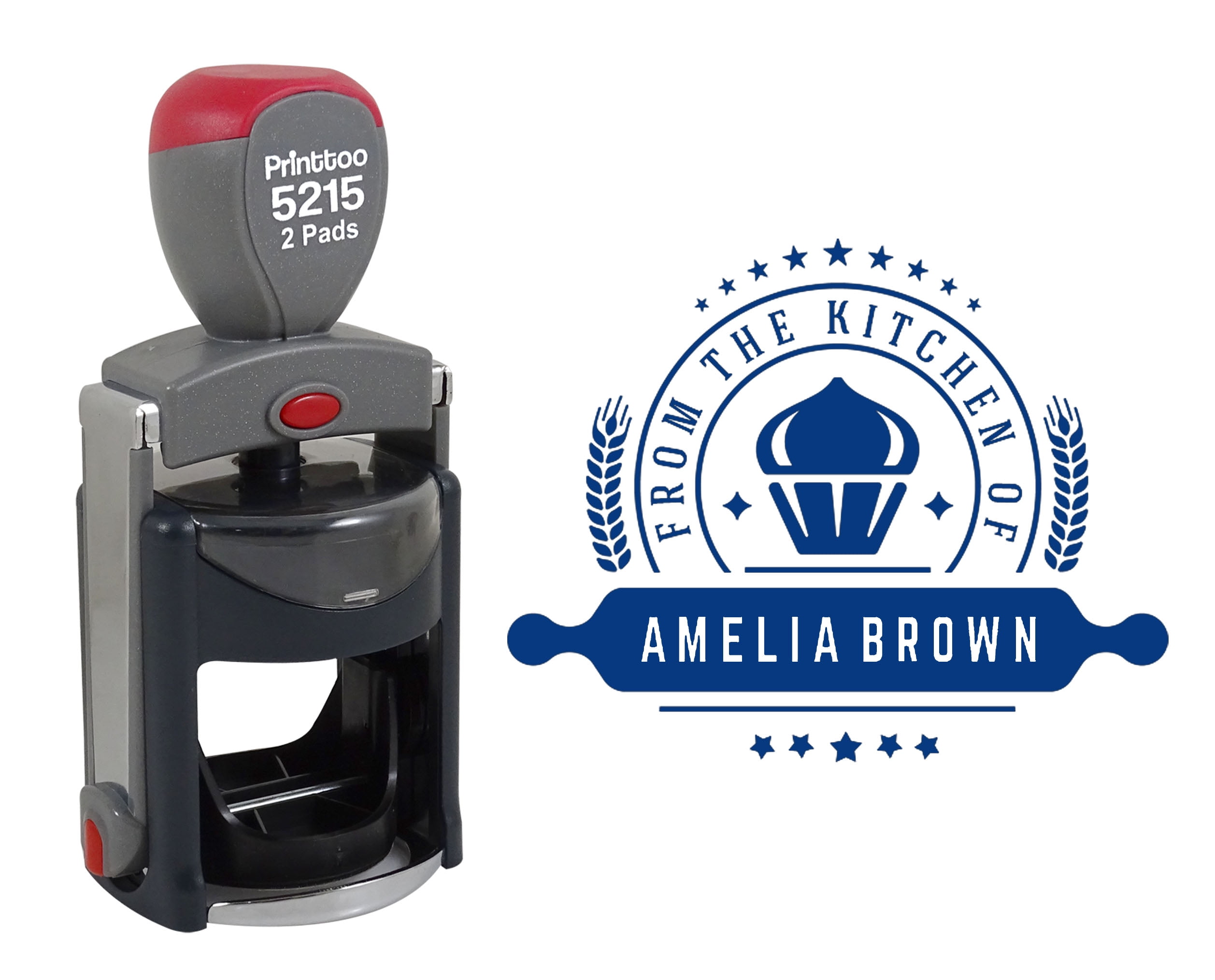 Printtoo Heavy Duty Dater Stamp With Filed By Text Office Stationery ...