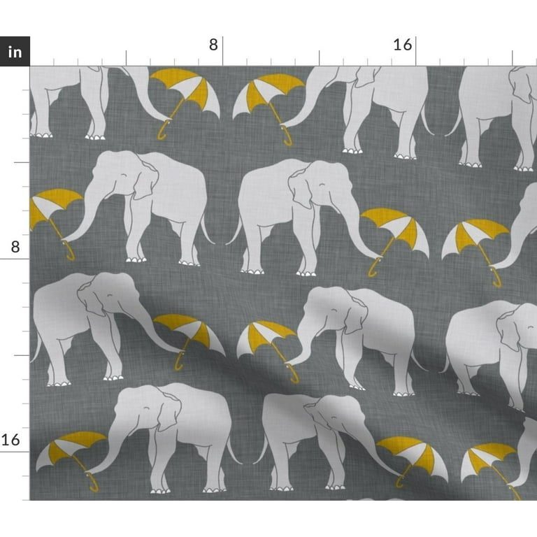 Elephant Print Fabric