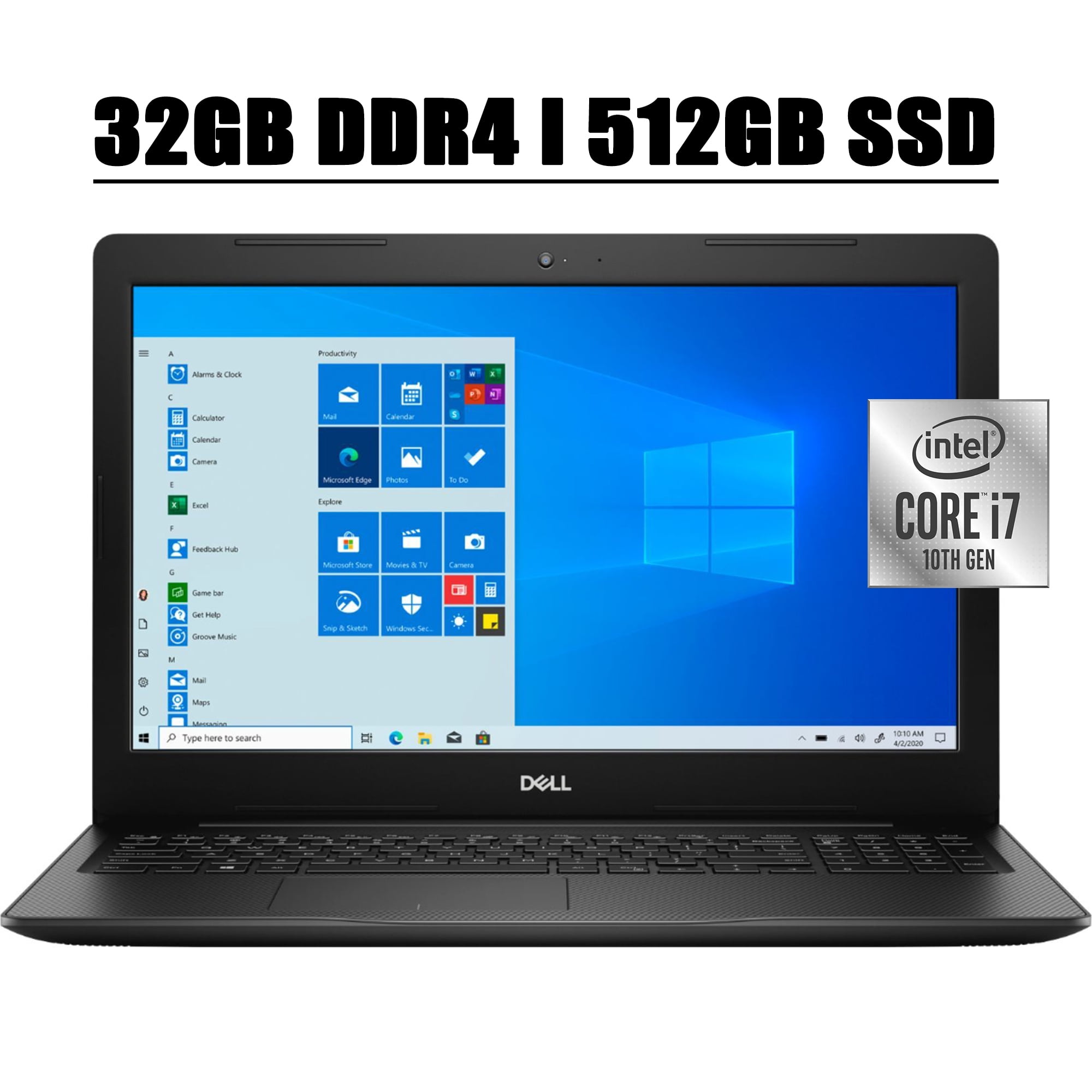 2021 Flagship Dell Inspiron 15 3000 Laptop Computer I 15.6" HD ...
