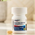 Equate Dual Action Pain Reliever Caplets, Acetaminophen 250 mg ...
