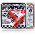 REFLEX THREADER SKATE UTILI TOOL All in one for Skateboard Longboard ORANGE - Walmart.com
