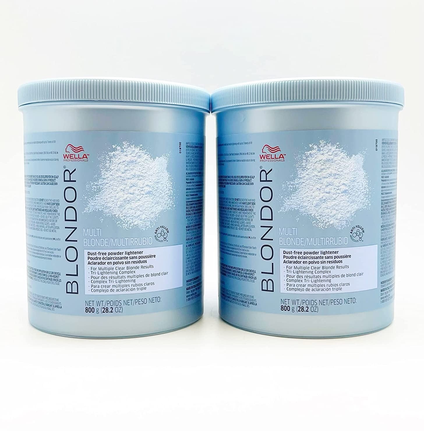 Wella 2 Wella Blondor Multi Blonde Powder Lightener 28.2 oz. Pack of 2 ...
