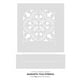 August Tile Stencil - Small Size - 6x6 - Walmart.com