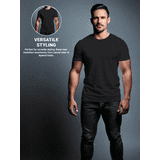 Mossy Oak Men's Crew Neck Undershirts 6-Pack Breathable Tagless Cotton ...