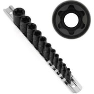 Stark USA 10PC Extra Long XZN Triple Square Spline Bit Socket Set, Premium S2 Alloy Steel | 4mm ...