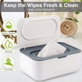 ACDANC Baby Wipes Dispenser,Wipe Holder for Baby&Adult,Keeps Wet Tissue ...