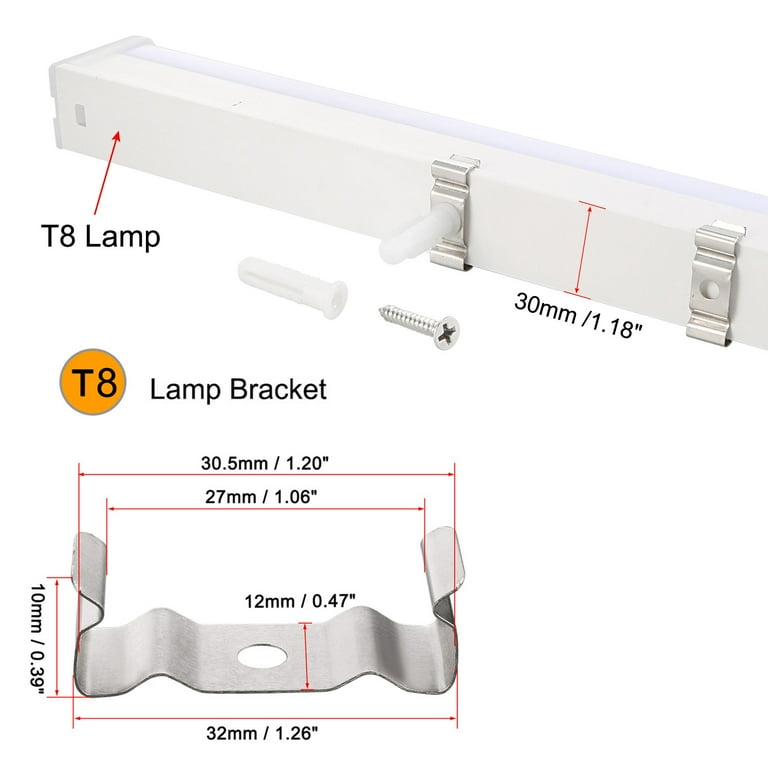 Fluorescent Light Fixture Components