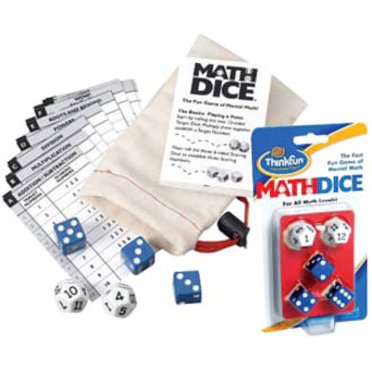 Scholastic Math Match Card and Dice Game - Walmart.com