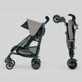 Free Shipping! Chicco Lightweight Travel Stroller Dune Brown Compact 3D ...
