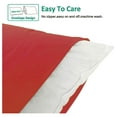 Burgundy Extra Large Pillowcases - 4 Piece - 21 x 32 Inches - Egyptian ...