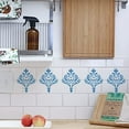 Damask Stencil 11.8x5.9 inch Classic Wall Borders Damask Stencil ...