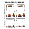 4 Piece Car Foot Mat Set Anti-Slip Washable Universal Car Floor Mats ...
