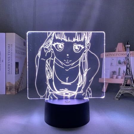 Led Night Light Anime Fire Force Maki Oze For Bedroom Decor Light ...