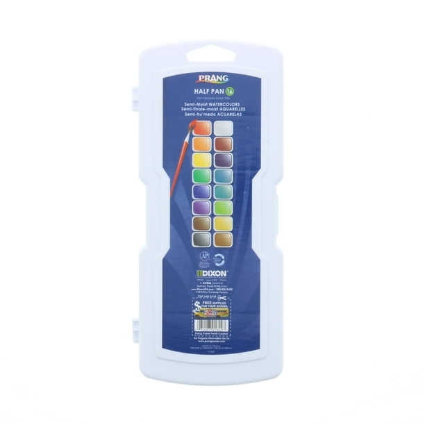 Prang 7.04 oz Multi-color Matte Watercolor Art Paint (17 Pieces ...