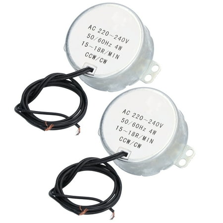 Synchronous Motor,2Pcs Synchronous Motor Mini Electric Synchronous ...