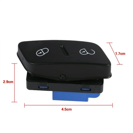 Fugacal Front Left Side Car Door Lock Switch Cental Locking Button 1K0 ...
