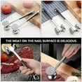 Gong Meat Hammer Barbecue Meat Mallet Kitchen Beef Tenderizing Steak