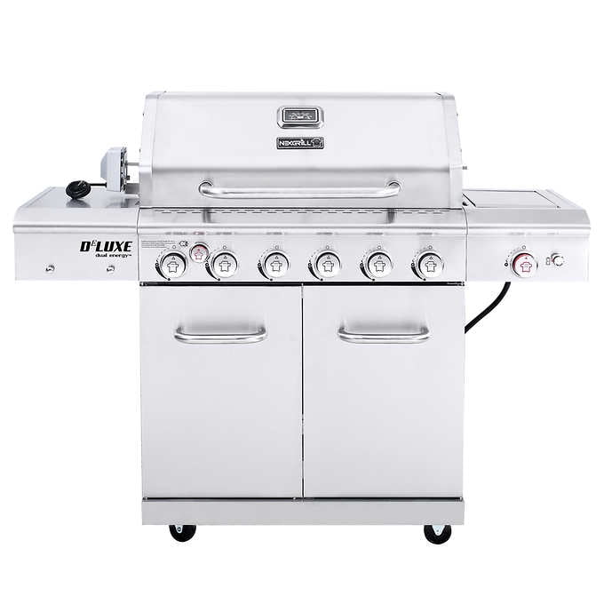 Nexgrill 720-0882A Evolution 5-Burner Propane Gas Grill W/ Infrared ...