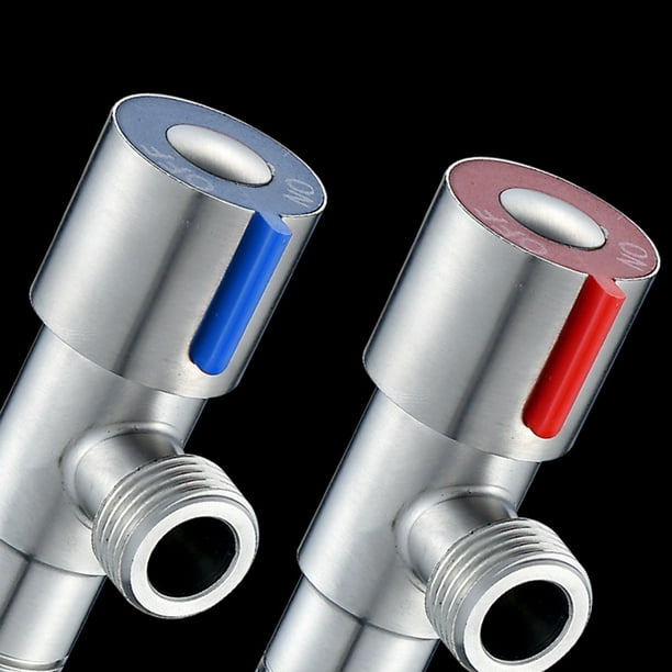 Toilet Sink Stainless Steel Angle Valve Cold Angle Valve; Hot Water ...