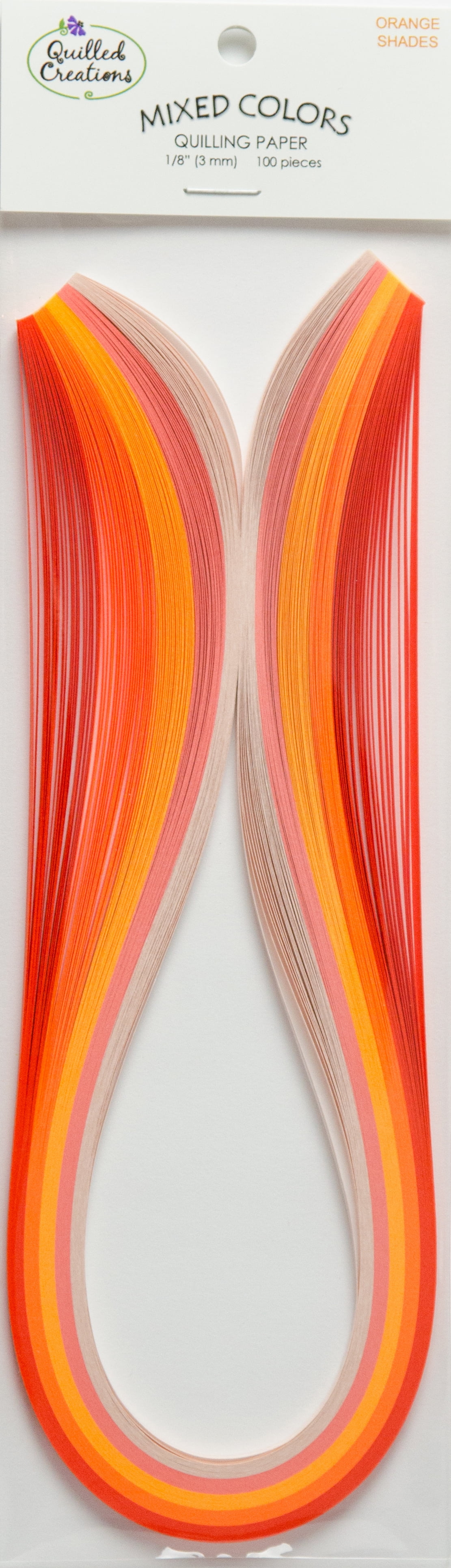 Quilled Creations Orange Shades Mixed Quilling Paper 1/4" - Walmart.com