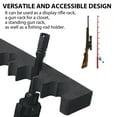 CROSSDESIGN Gun Rack for Gun Storage Gun Holder Shotgun Rifle Rest with ...
