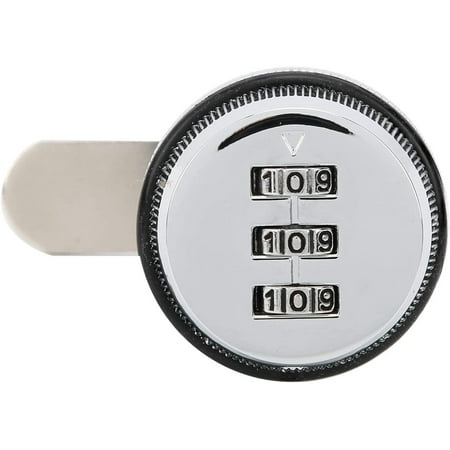 Combination Cabinet Lock, 3 Digit Code Lock Outdoor Waterproof Padlock ...