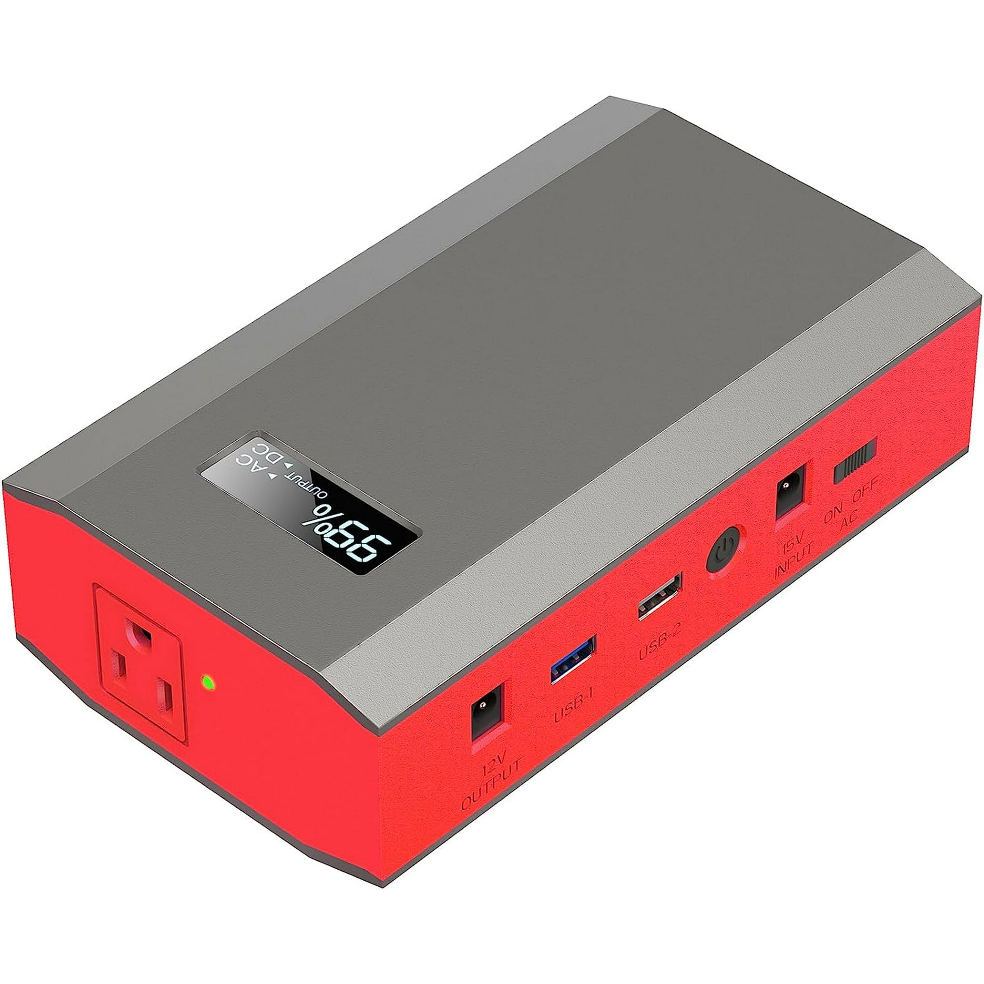Z Portable Power Bank with AC Outlet 65W 110V External Battery Pack 24000mAh 88.8Wh Power Pack Portable Power Source Supply Backup for Outdoor Tent Camping Home Office Walmart