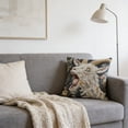 1pc Pillow Covers - Screaming Goat Soft Protector, 45*45 cm Square ...