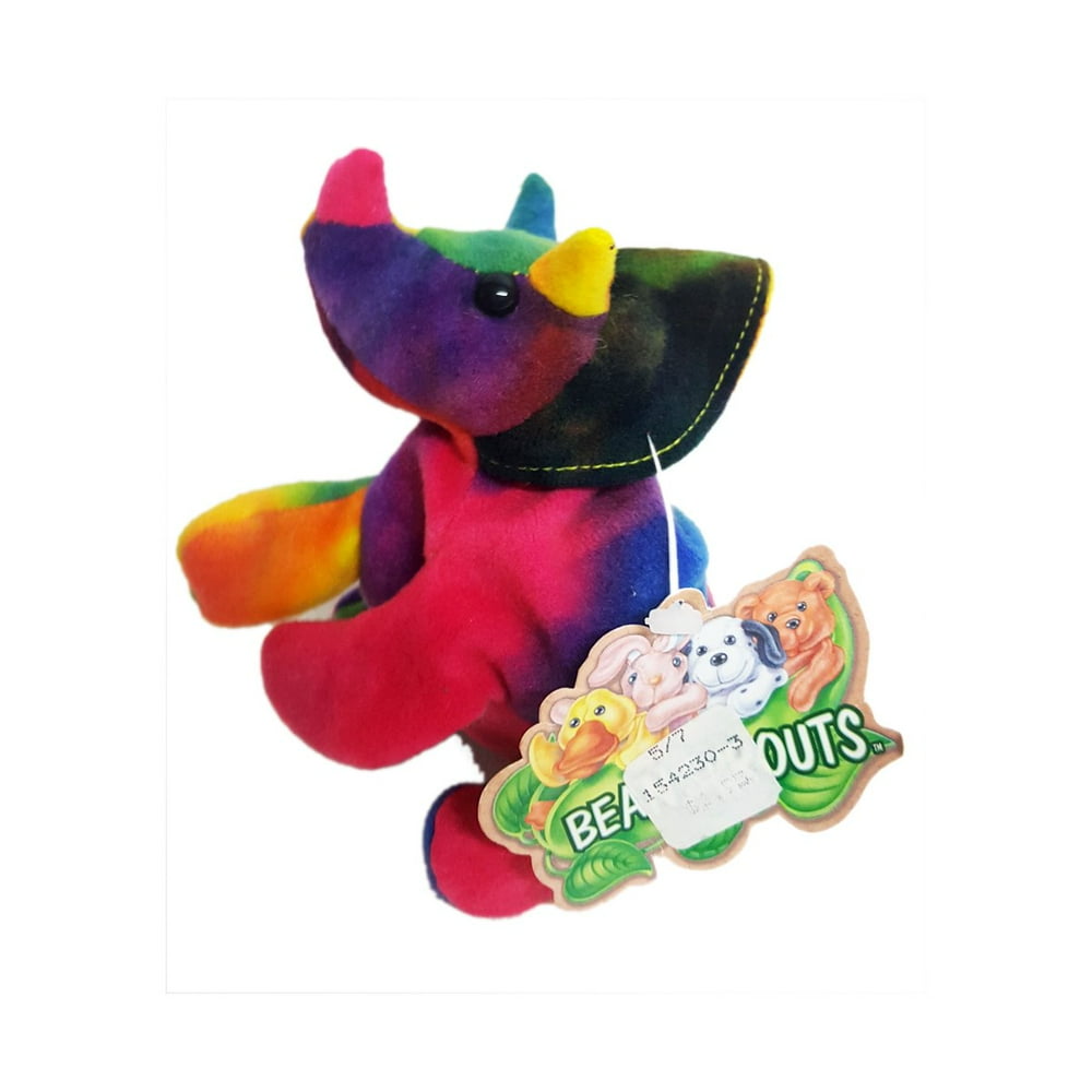 Bean Sprouts "Triceratops" Dinosaur 6" Plush Toy Stuffed Animal ...