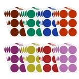Red Dot Sticker Colored Labels Round Stickers 19mm - 1000 Pack by Royal ...